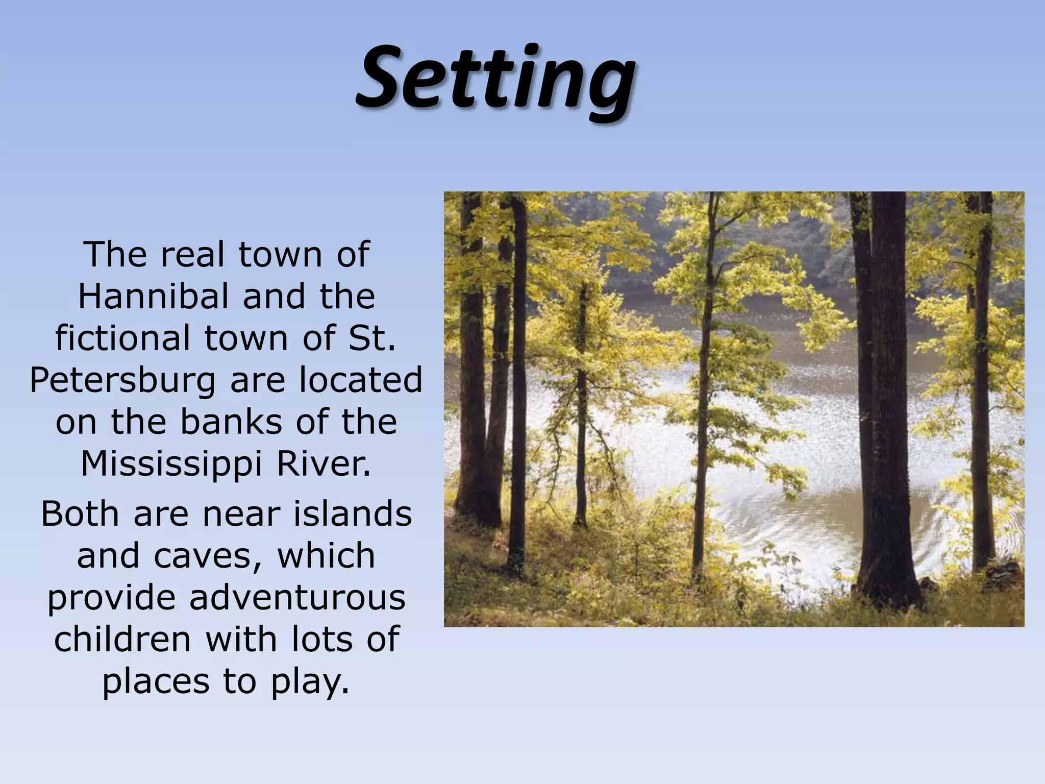 Tom Sawyer Introduction (Grades 5-8) | PPTX