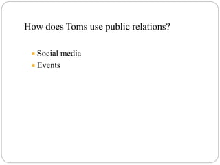 Toms case study | PPTX