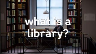 What is a digital library, repository or platform? | PPT