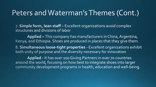 TOMS culture | PPTX