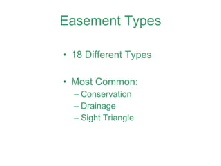 HOLMDEL TOWNSHIP EASEMENTS | PPT