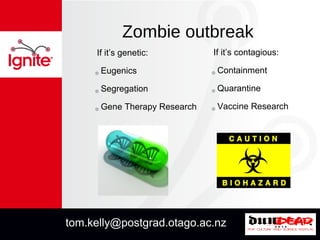 Hidden in Plain Sight - The Genetics of Zombies | PPT | Infectious ...