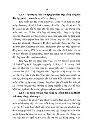 Tạo động lực làm việc cho nhân viên tại Công ty Môi trường, 9đ | PDF