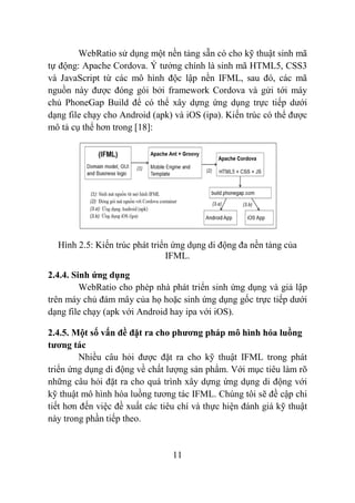 Luận văn: Mô hình hóa luồng tương tác ifml trong phát triển di động | PDF