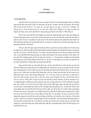 Các khía cạnh phản ảnh trong tiểu thuyết của các nhà văn Châu Phi | PDF