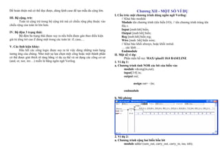 Tom_Tat_Verilog cho thiết kế vi mạch logic | PDF