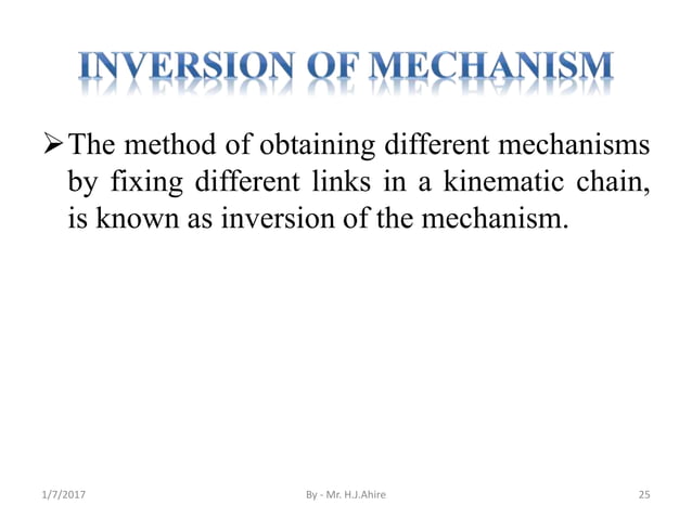 Theory of machine | PPTX | Physics | Science