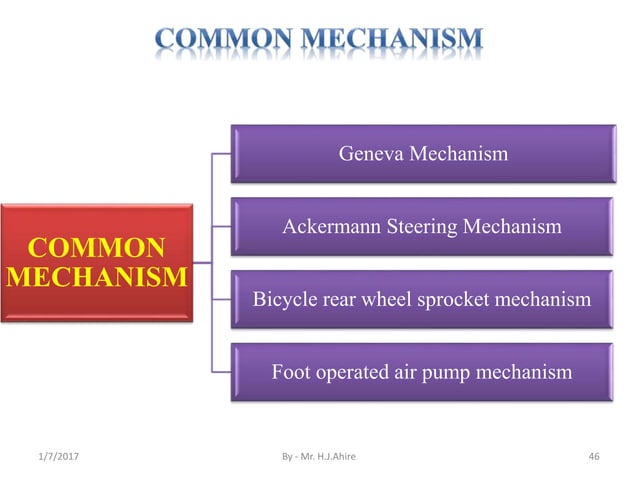 Theory of machine | PPTX | Physics | Science