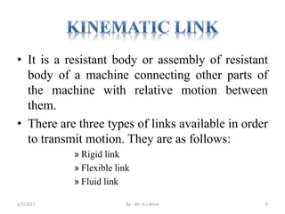 Theory of machine | PPTX