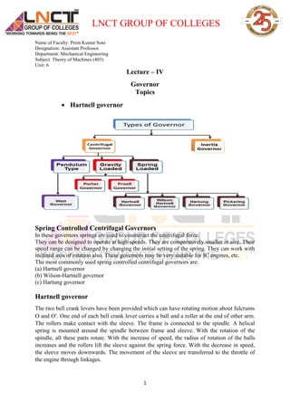 Hartnell governor | PDF