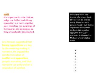 Tom v's narrative theory | ODP