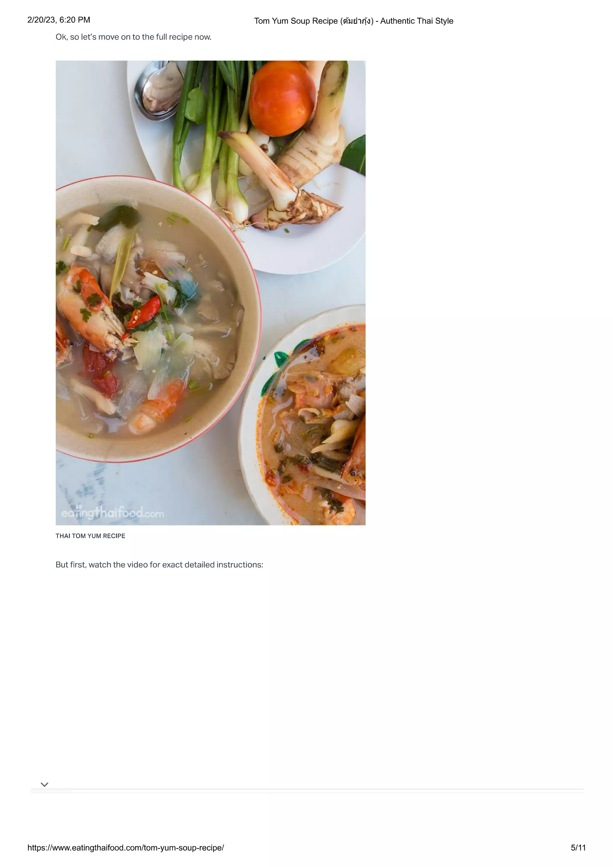 Tom Yum Soup Recipe (ต้มยำกุ้ง) – Authentic Thai Style.pdf