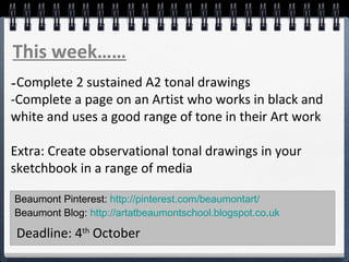 Tonal drawings | PPT