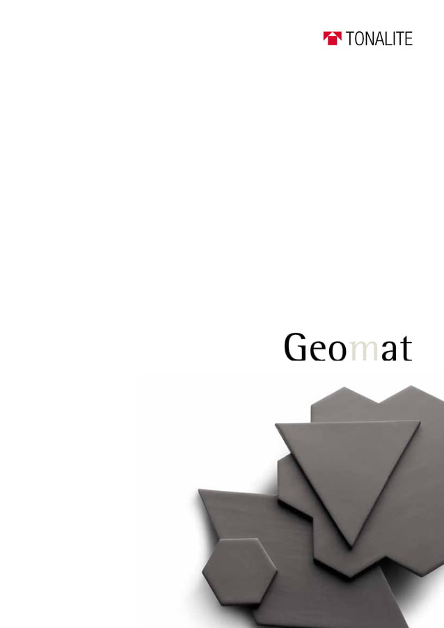 Tonalite Catalogo Geomat | PDF