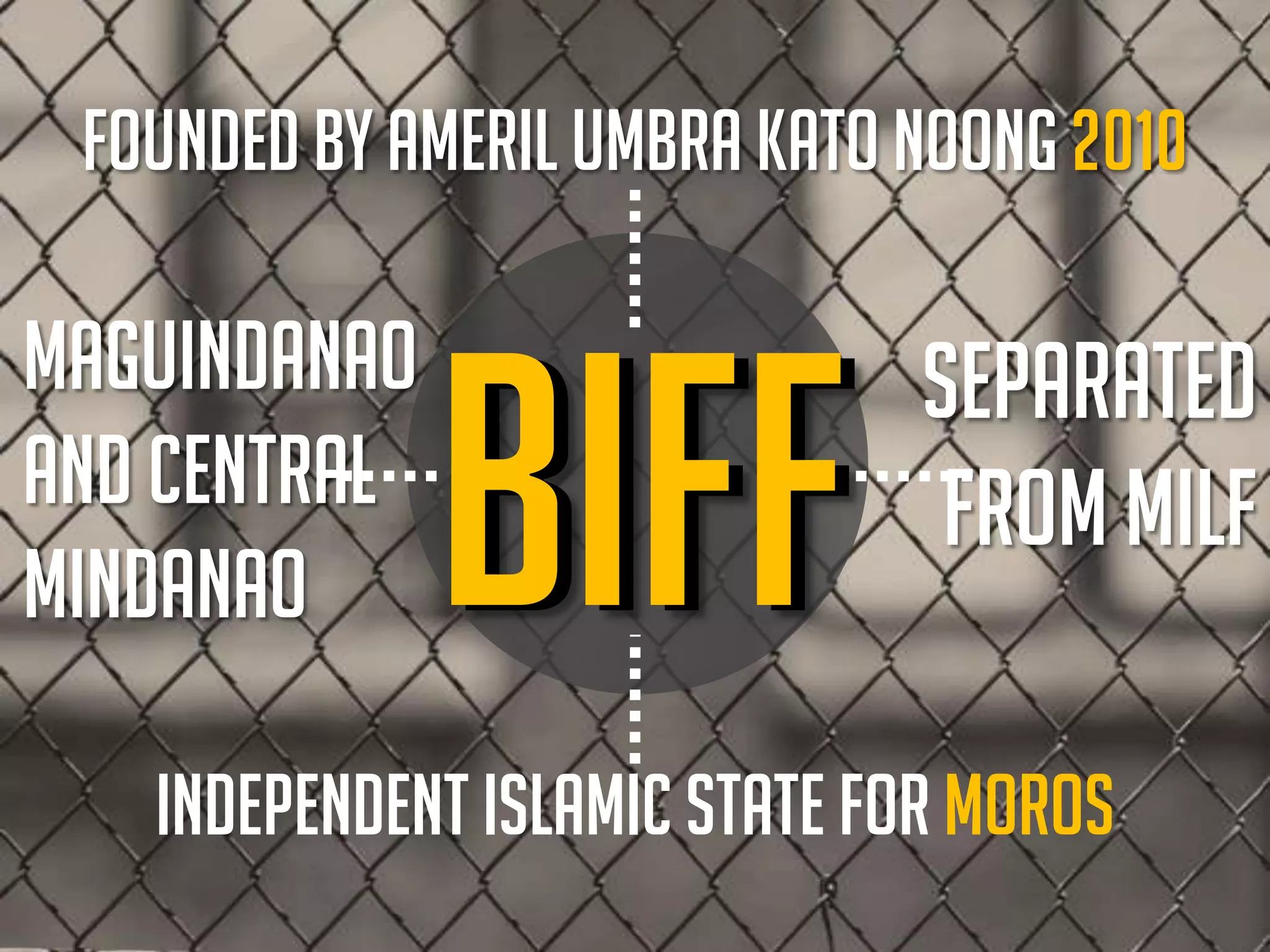 Bangsamoro Islamic Freedom Fighters | PDF