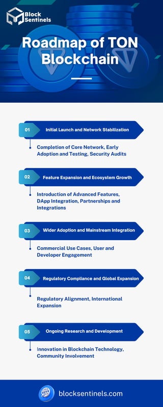 Roadmap of TON Blockchain - Block Sentinels | PDF