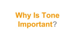 TONE | PPT