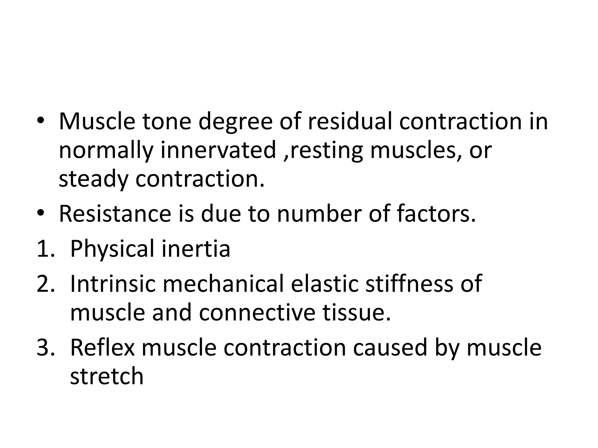 abnormal muscle tone | PPTX