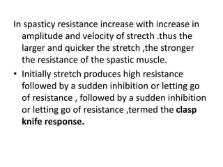 abnormal muscle tone | PPTX