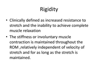 abnormal muscle tone | PPTX