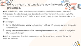 Tone: literary device in literature.pptx
