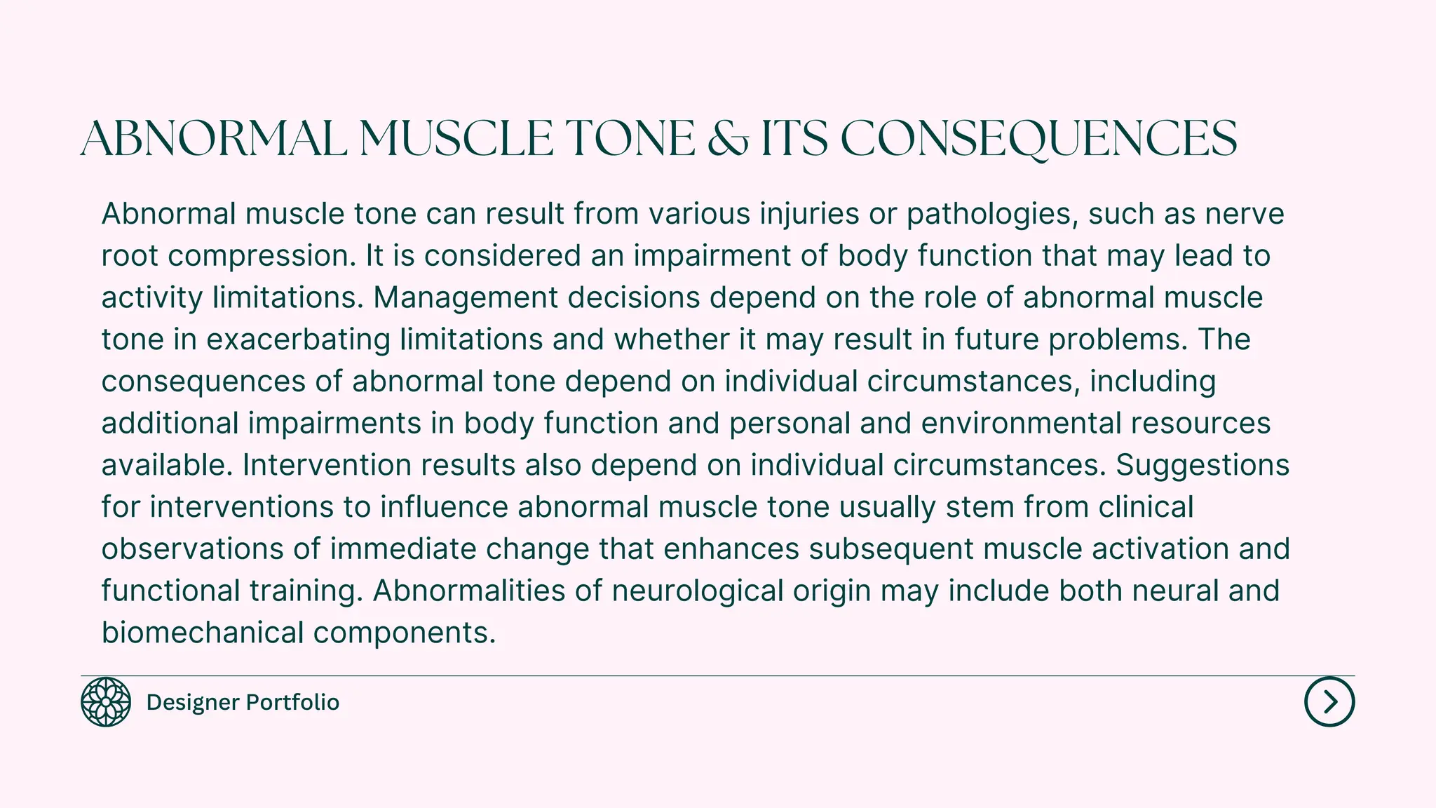 Tone Abnormalities in assessing physical therapy | PDF