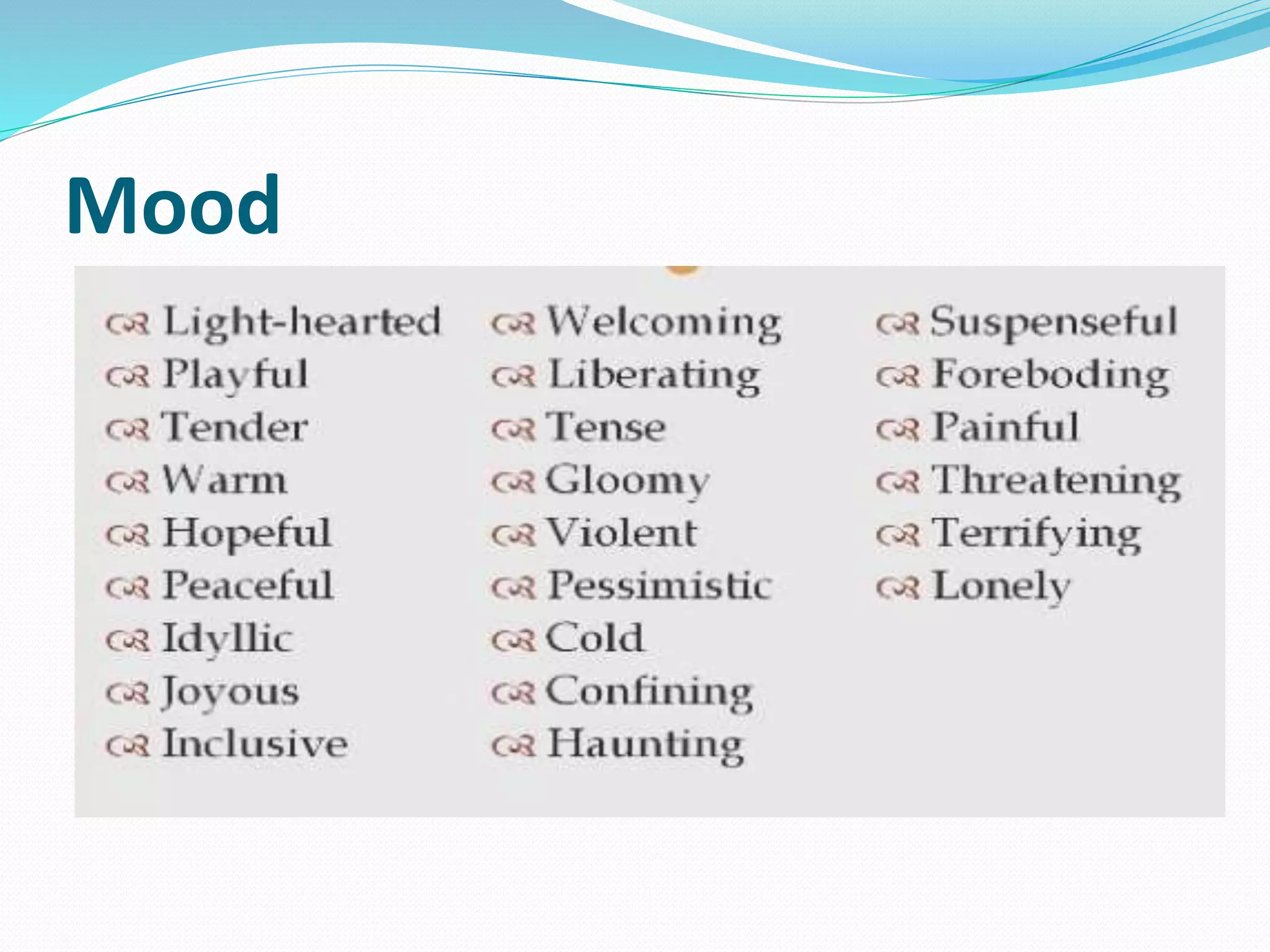 Tone and Mood | PPTX