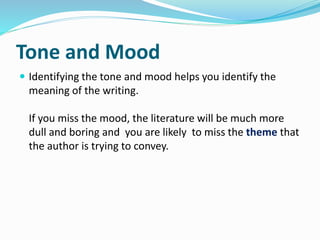 Tone and Mood | PPT