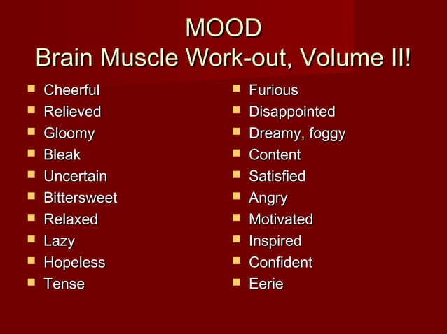 Tone and mood | PPT