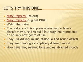 Tone and mood | PPTX