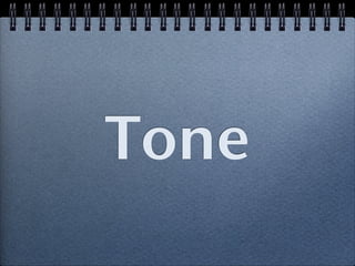 Tone Drawing | PDF