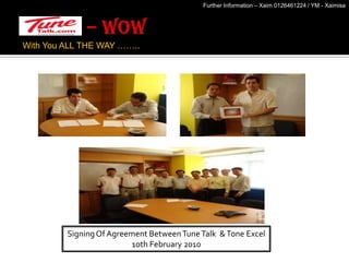 Tone excel Tune Talk | PPSX