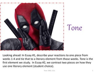 Tone lecture revised 6 19 | PPT