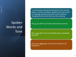 Tone lecture revised fall21 | PPT
