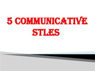 COMMUNICATIVE STYLES (Language register) .pptx