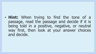 Tone, mood, author's purpose.pptx