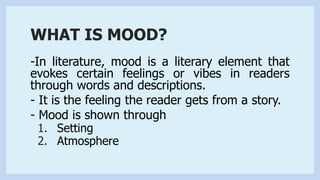 Tone, mood, author's purpose.pptx