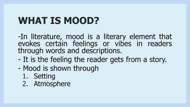 Tone, mood, author's purpose.pptx | Fiction | Books and Literature