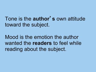Tone of the writer.ppt