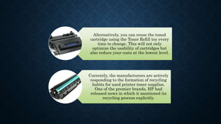 Toner Cartridge Printer | PPTX