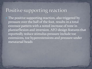 Tone reducing orthosis | PPTX