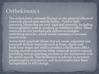 Tone reducing orthosis | PPTX