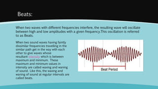 Tone resonance and beats | PPTX