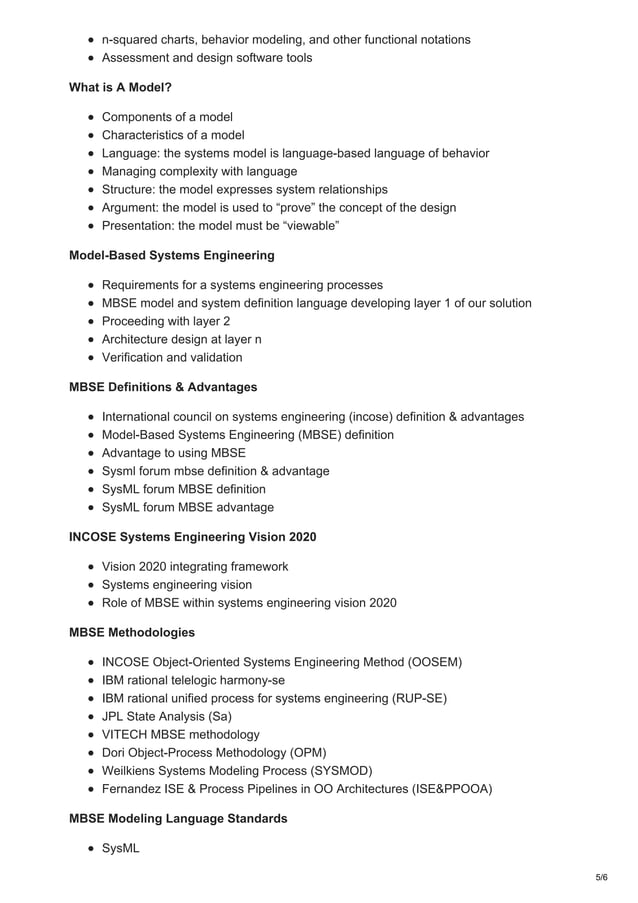 MBSE Training Crash Course | PDF | Operating Systems | Computer Software and Applications