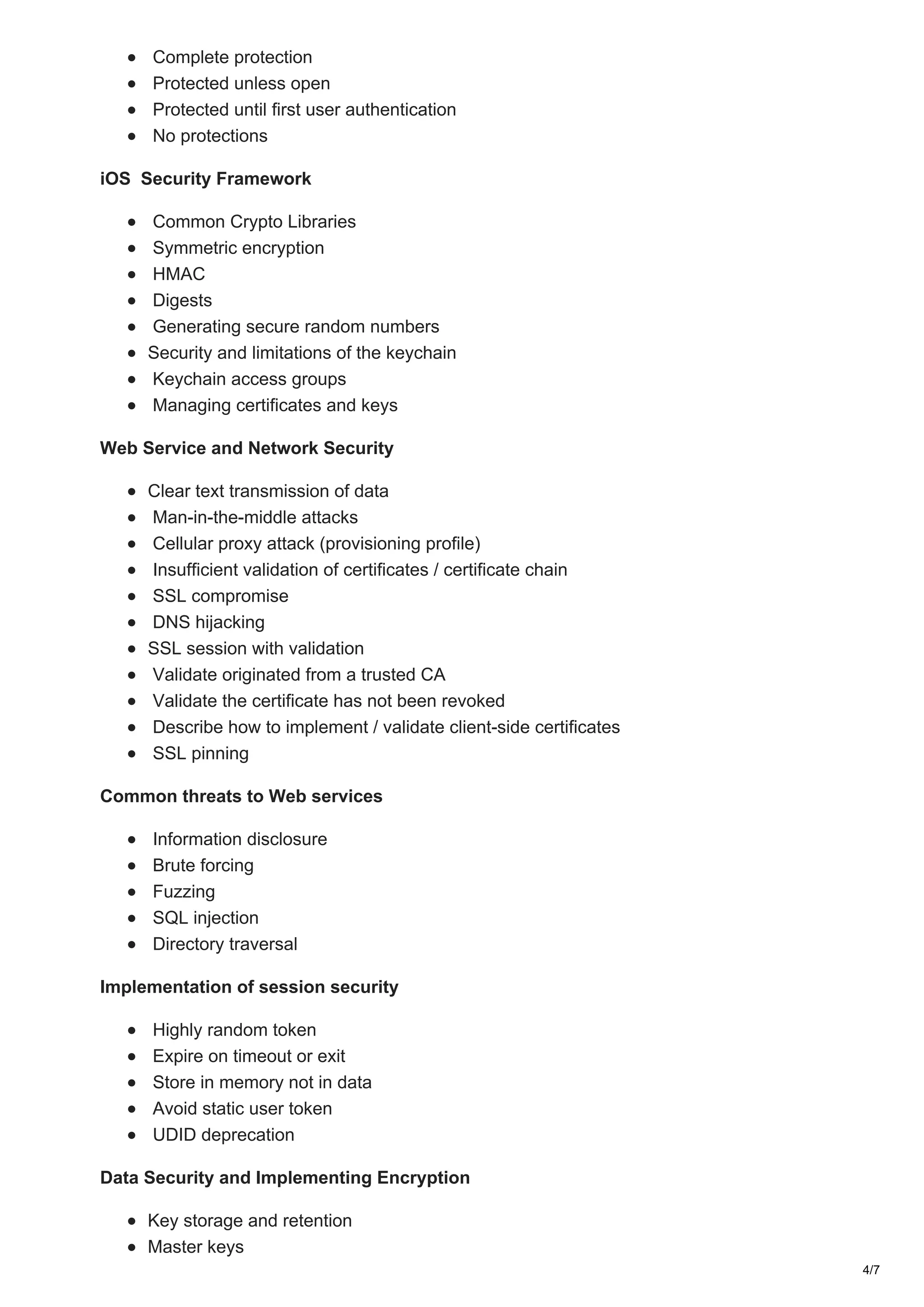 Mobile Security Training, Mobile Device Security Training | PDF