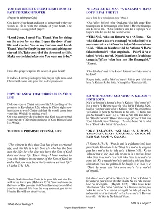 Tongan four laws | PDF | Christianity | Religion & Spirituality