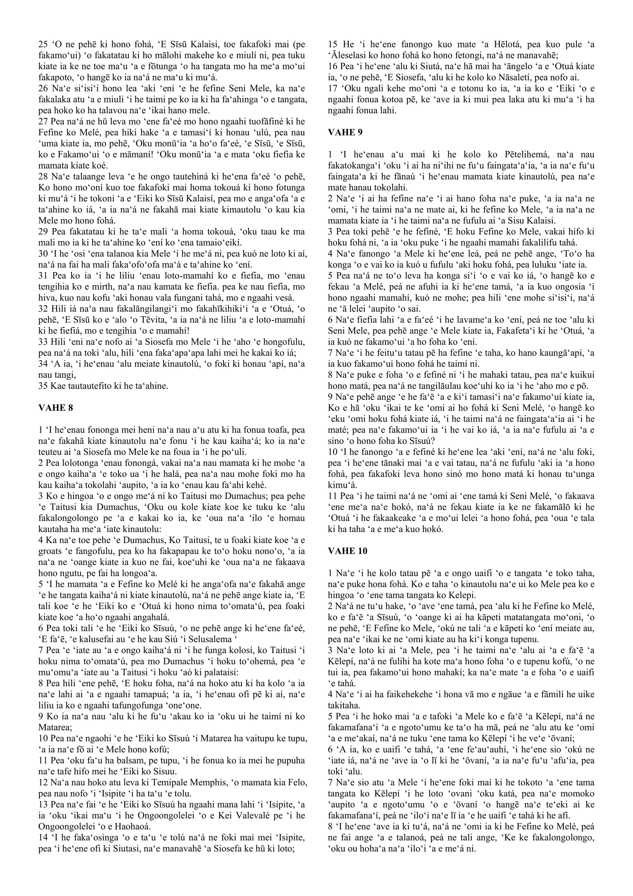 Tongan - The First Gospel of the Infancy of Jesus Christ.pdf