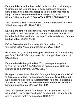 Tongan Forgiveness Tract.pdf | Christianity | Religion & Spirituality