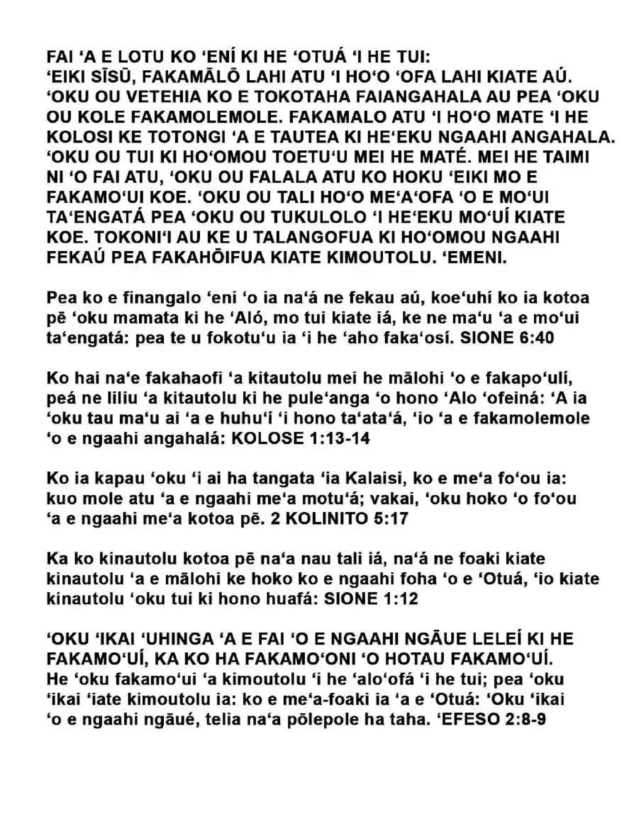 Tongan Gospel Tract - ONLY JESUS CHRIST SAVES.pdf
