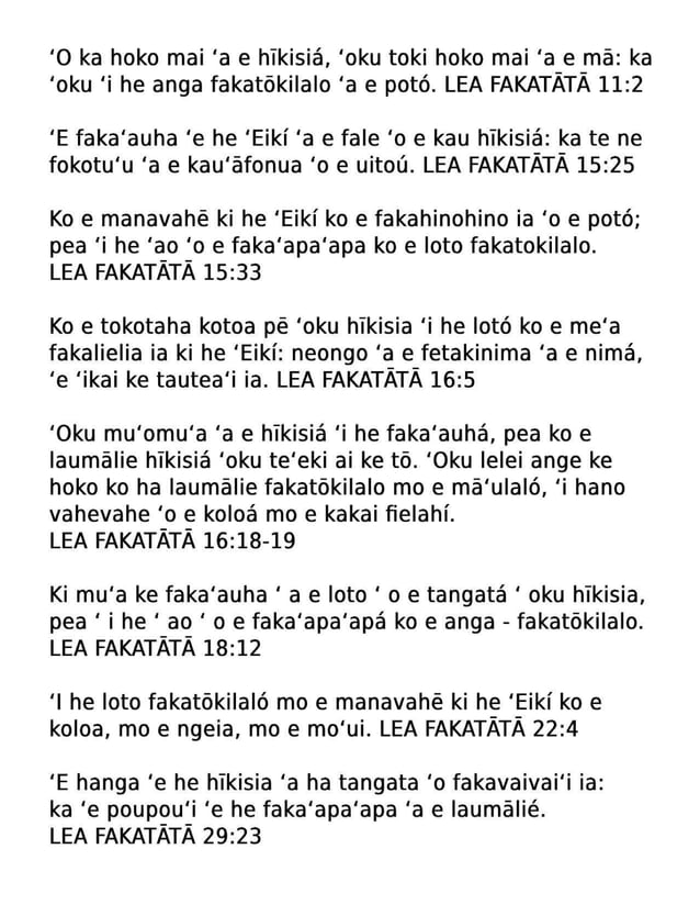 Tongan Pride and Humility Tract.pdf | Christianity | Religion & Spirituality